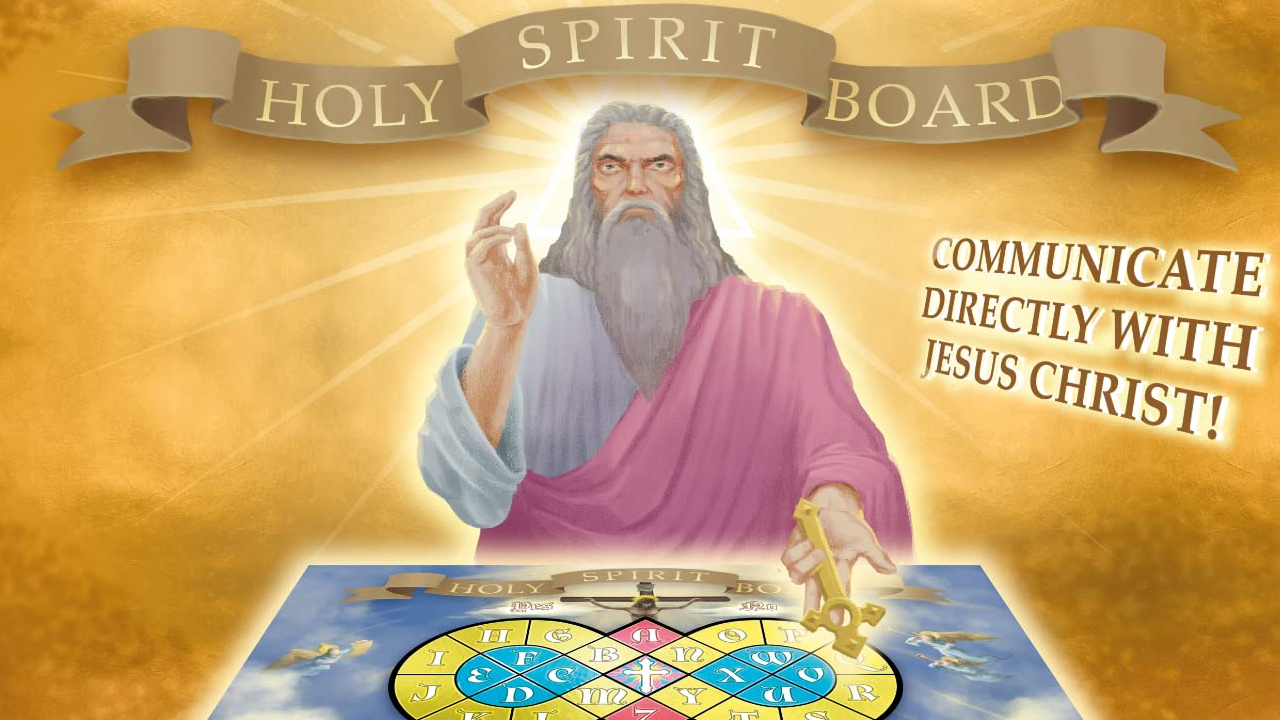 Juego de mesa supuestamente cristiano parecido a la Ouija